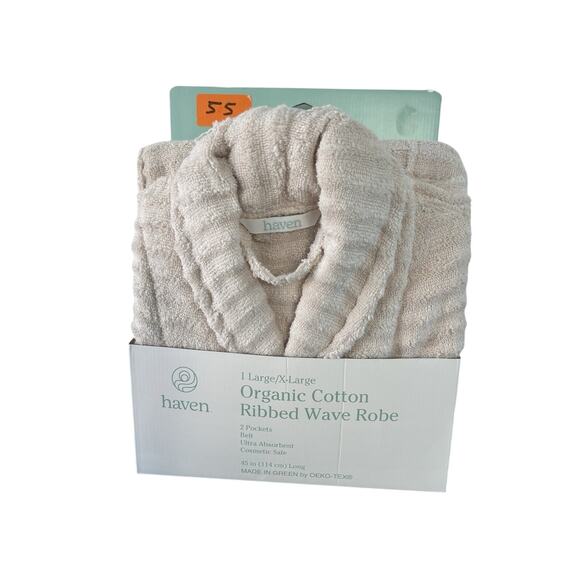 Haven | Intimates & Sleepwear | New Haven 0 Organic Cotton Ribbed Wave ...